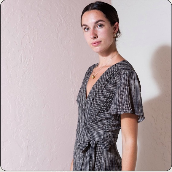 Mod Ref | Dresses | Mod Ref Gingham Wrap Dress | Poshmark